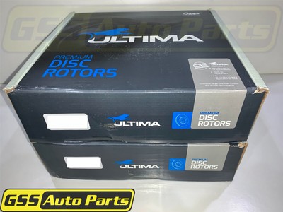 Ultima Front Brake Disc Rotors (pair) AAP2862-2 suits BMW VARIOUS (VENT ...