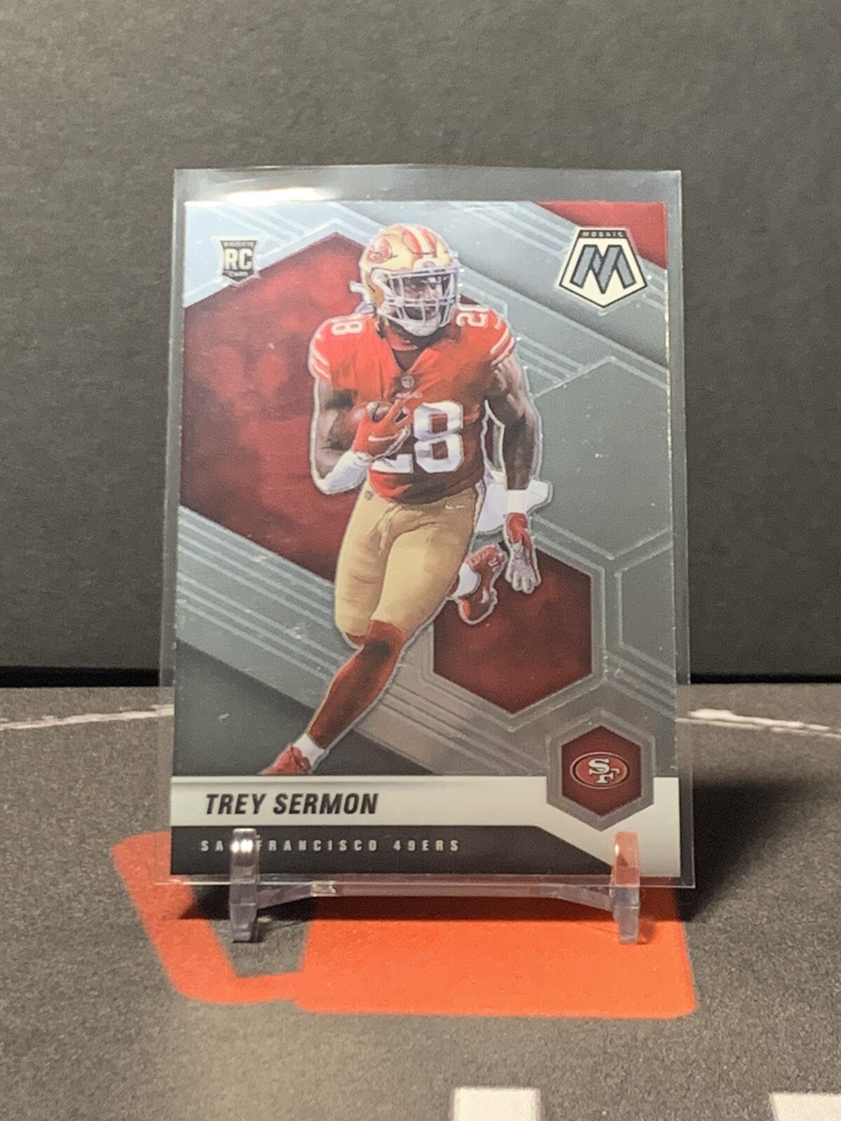 Trey Sermon 2021 Mosaic Base Rookie Card No. 324 San Francisco 49ers | eBay