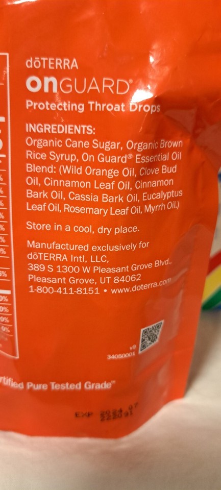 doTERRA ON Guard New PROTECTING THROAT DROPS, OnGuard - NEW - SEALED ...