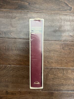 Library of America Book Hard Cover With Slipcase The American Stage ...