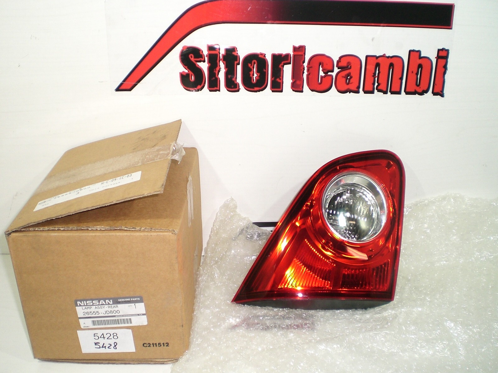 Left Rear Tailgate Stop Original Suitable for Nissan Qashqai (J10) 06 ...