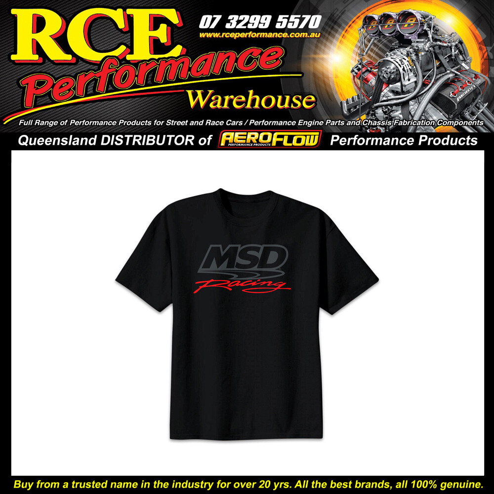 MSD 95010 MSD Racing T-shirt Black Size Large Brand New | eBay Australia