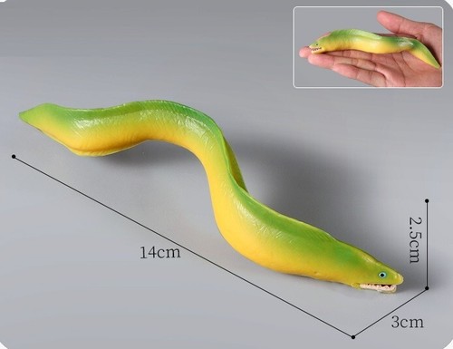 Moray Eel Fish Sea Animal Toy 5.5" PVC Action Figure Doll Kids Toys ...