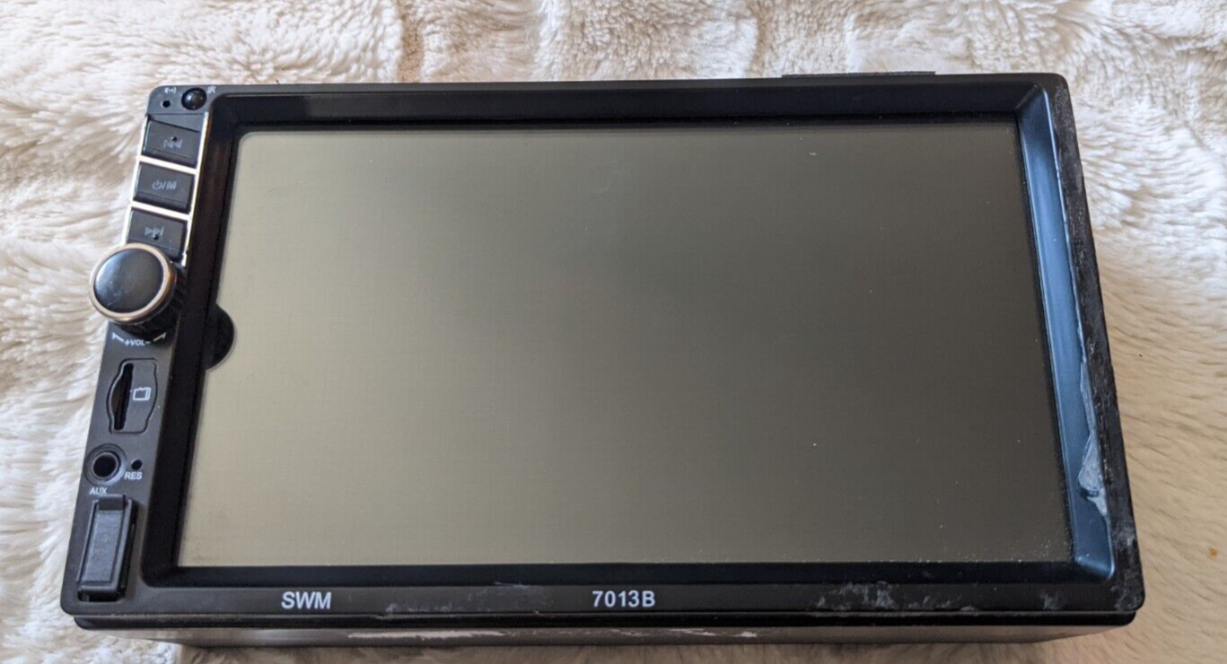 Binize 7" Touchscreen Car Radio, 2-Din, Black (SWM 7013B) | eBay