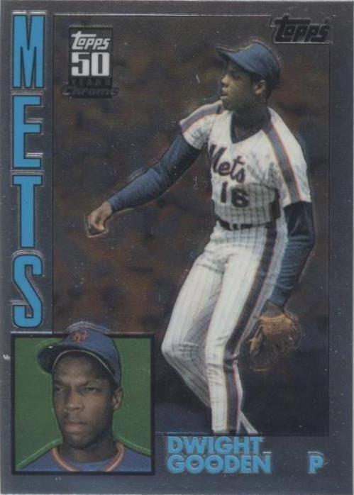 2001 Topps Traded & Rookies - 50 Years Topps Reprint Dwight Gooden # ...