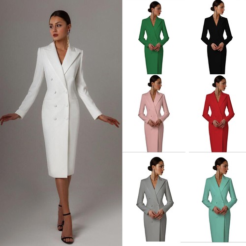 Women's Dress Jacket Casual Ladies Business Wedding Prom Party Jacket ...