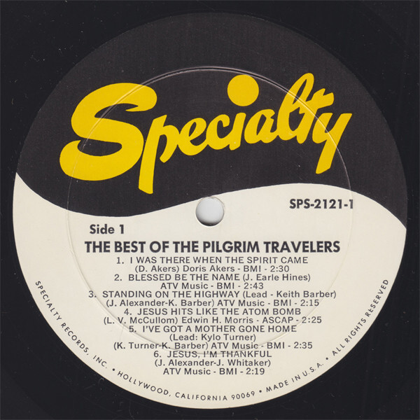 Vinyl The Pilgrim Travelers The Best Of The Pilgrim Travelers LP, Comp ...