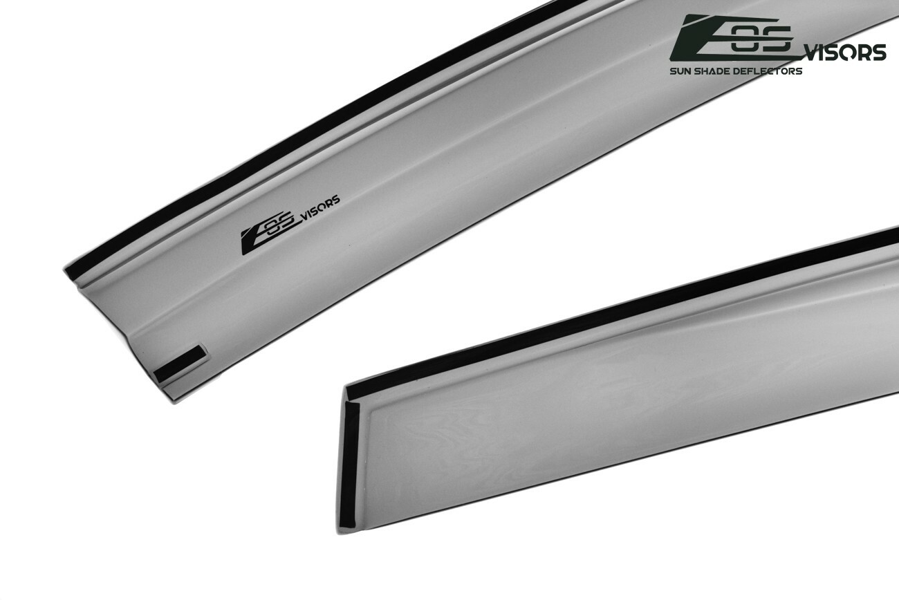 For 07-13 Acura MDX JDM MUGEN Tape-On SMOKE TINTED Sun Shade Rain ...