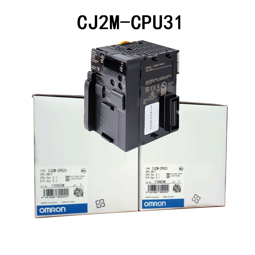 Omron 1 Piece New Sealed CJ2M-CPU31 PLC Module CJ2MCPU31 Industrial ...