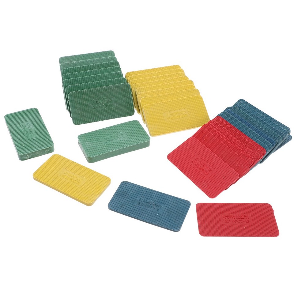 40 Pcs Furniture Shims Leveling: Plastic Window Glazing Blocks - Load ...