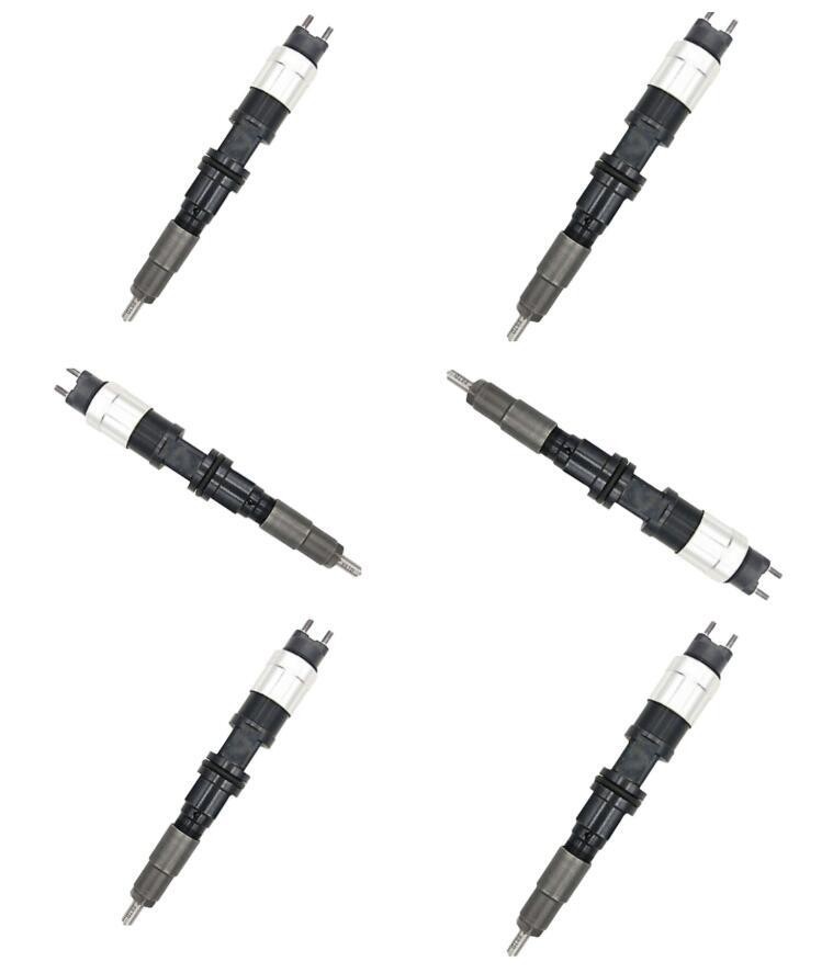 6X Fuel Injector RE524369 for DENSO John Deere 6081T Tractor Diesel ...