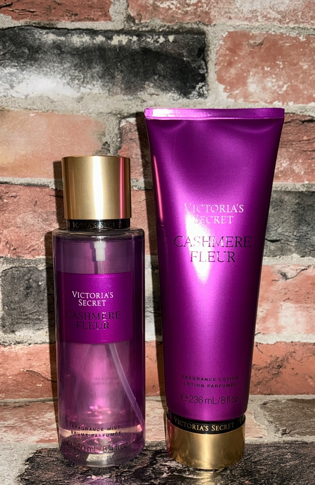 Victoria's Secret Cashmere Fleur Fragrance Mist + Body Lotion Set ...