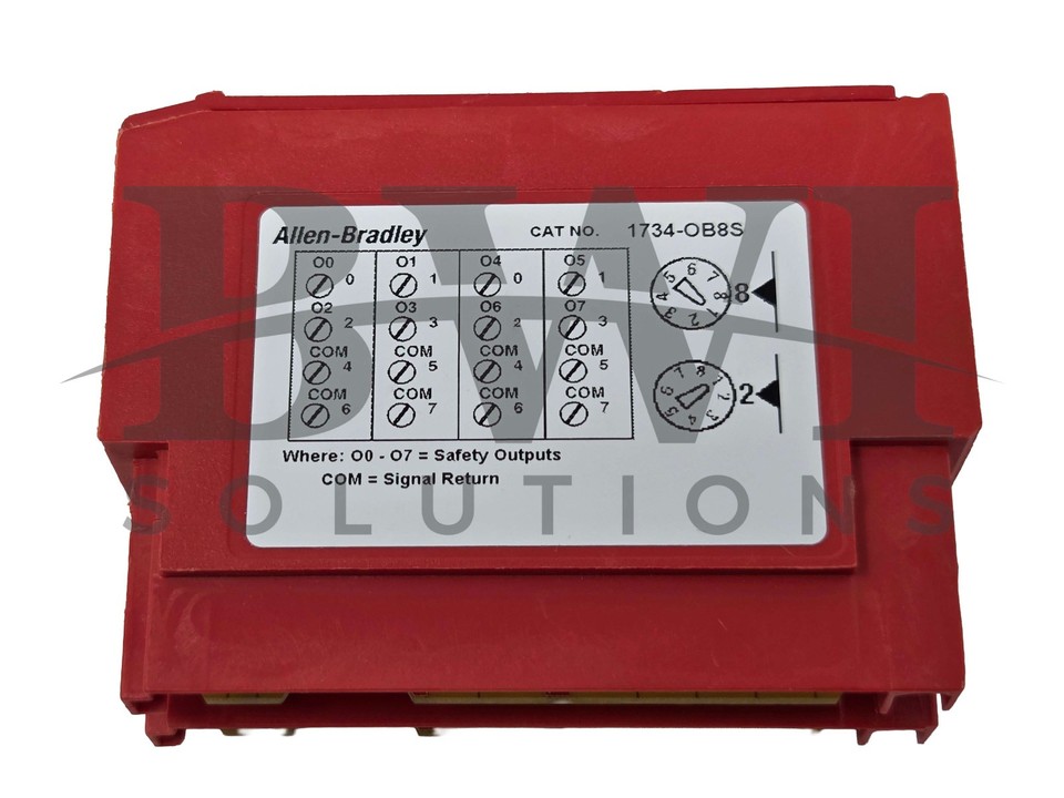NEW Allen Bradley 1734-OB8S /B Point Guard I/O Digital DC Output Module ...
