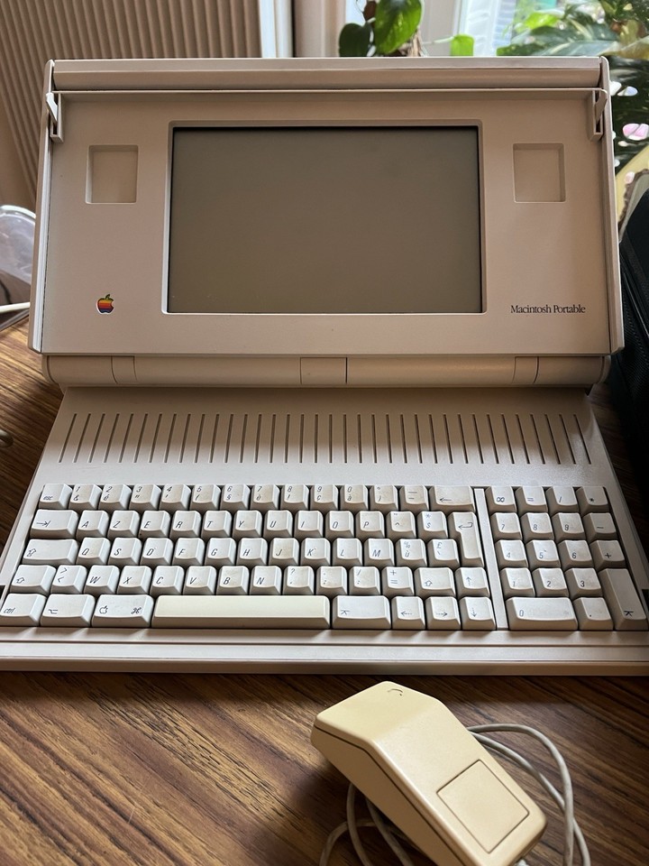 Apple Macintosh Portable M5120 • Collector RARE • Pavé numérique + accessoires | eBay