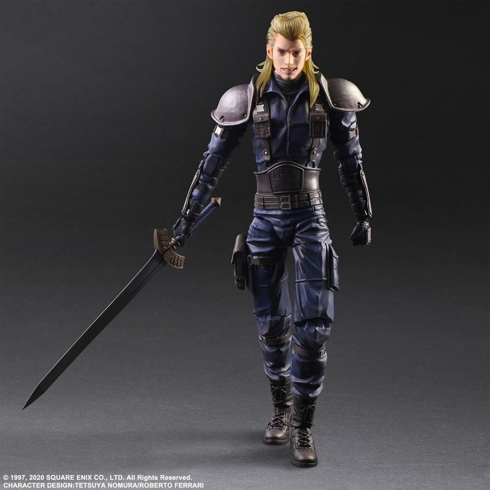 Final Fantasy VII Roche 11in Action Figure PVC Statue PLAY ARTS Kai ...