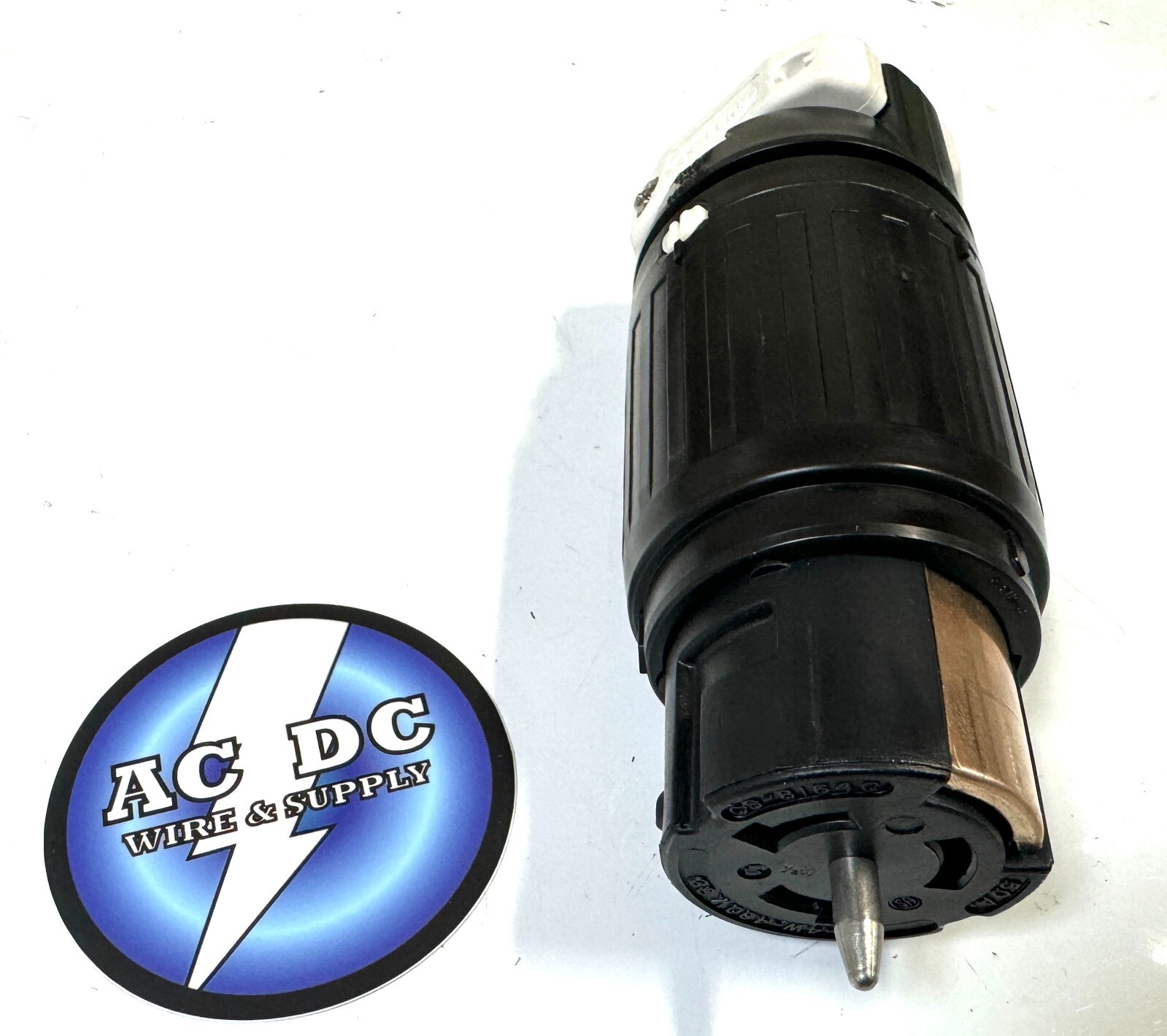 NEW Hubbell CS8164C/CS8165C Locking Connector 50 amp 480V 3 Pole and 4W ...