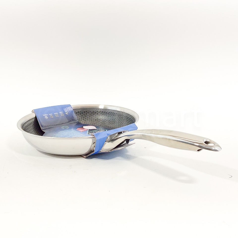 Oster Modessa 9.5" Fry Pan Nonstick Tri Ply Stainless Steel New | eBay