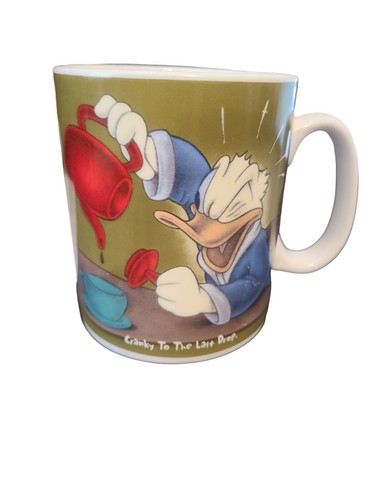 JUMBO Donald Duck Disney Big Coffee Mug Cup Cranky Merch Cartoon ...