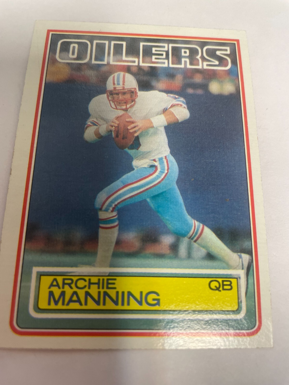 1983 Topps Archie Manning #278 | eBay