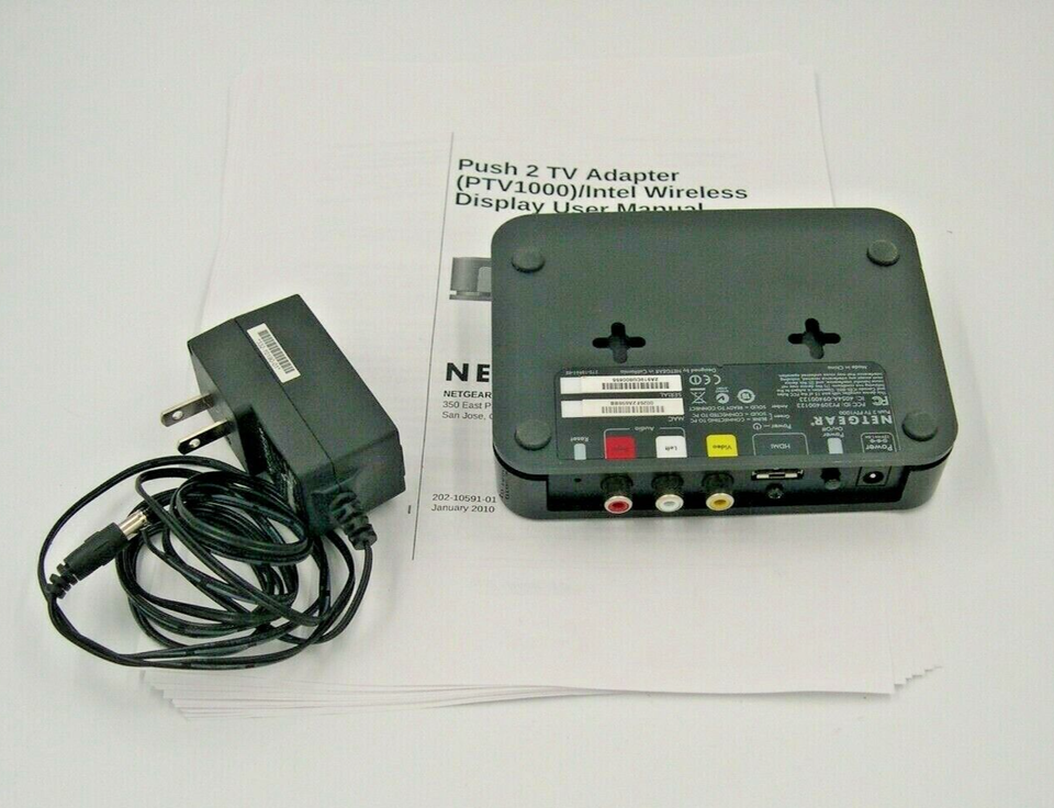 NetGear Push2TV - PTV1000 610696366535| eBay