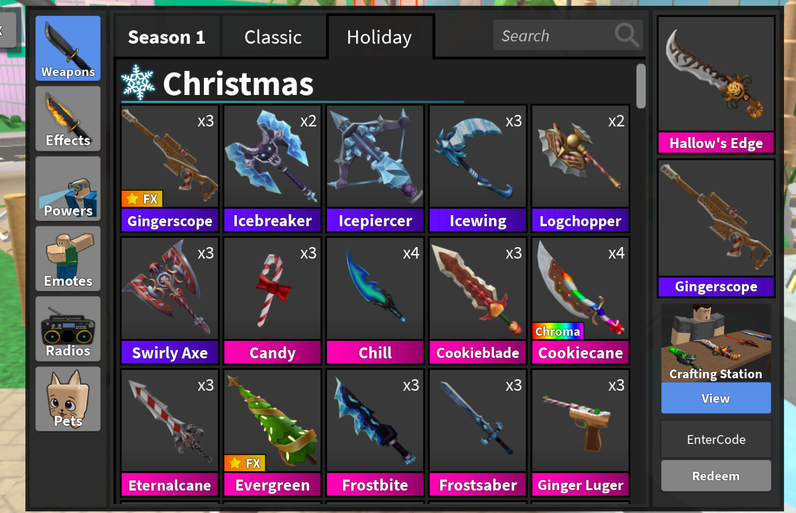 Ginger Scope - MM2 - Murder Mystery 2 - CHEAP & FAST DELIVERY🌟 | eBay