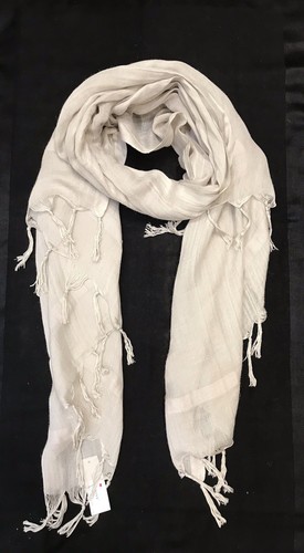 Love Quotes Scarf Linen/Viscose Hand Knotted Fringe Timeless Versatile ...