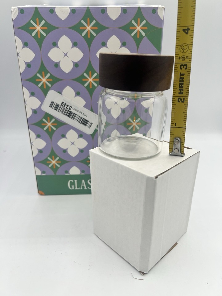 Glass Spice Jars Seasoning Containers Small Glass Jars with Lids ...