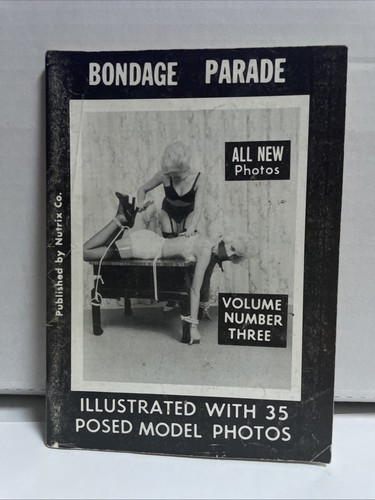 Rare 1962 Irving Klaw Nutrix Magazine BONDAGE PARADE with 35 Model ...