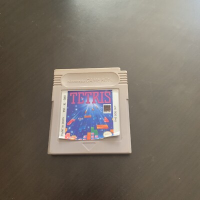 Tetris Gameboy 1989 Game Cartridge Authentic Tested & Working | eBay