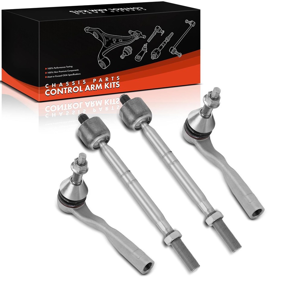 4x Tie / Track Rod Ends Front for Mercedes-Benz GLE V167 GLS X167 ...