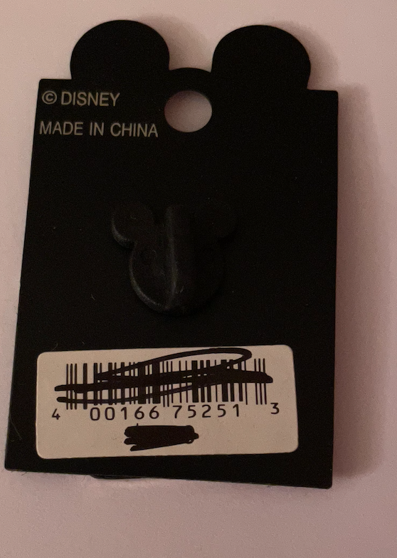 NEW Disney Pin on Card. Rebecca Name Pin. Mickey and Gang on The ...