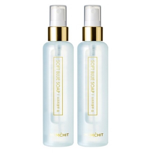 MUMCHIT Hair & Body Mist Soft Blue Soap Scent 105ml x 2pcs Korea Hair ...