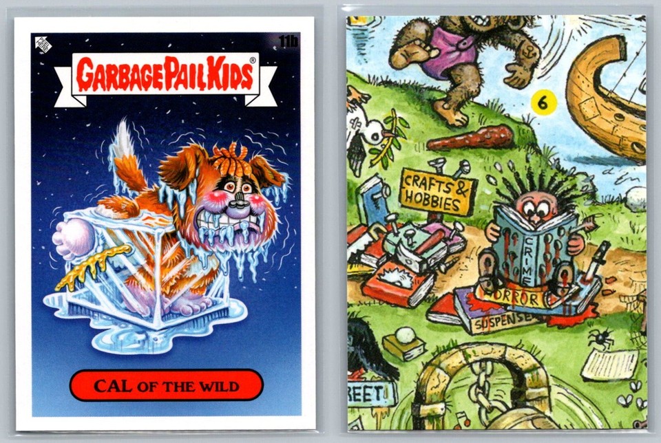 Call Of The Wild Harrison Ford Jack London Garbage Pail Kids Spoof 2 ...