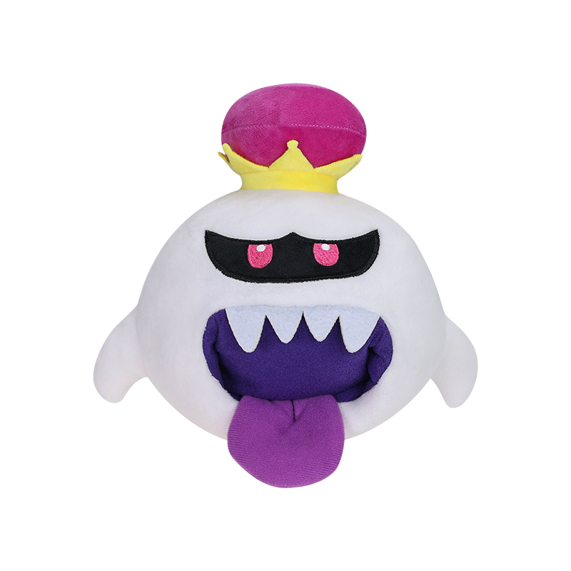 8" Super Mario Bros Plush Toys King Boo Soft Stuffed Doll Kid Xmas ...