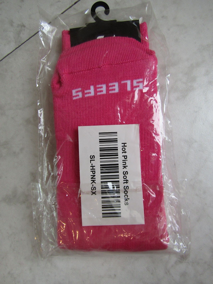 NWT SLEEFS Women's Cushioned Extra Soft Hot Pink Cycling Socks OSFM | eBay
