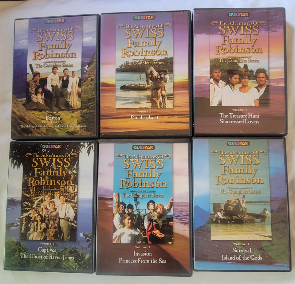 Swiss Family Robinson TV series, Movie and 6 DVD collection plus DVD ...