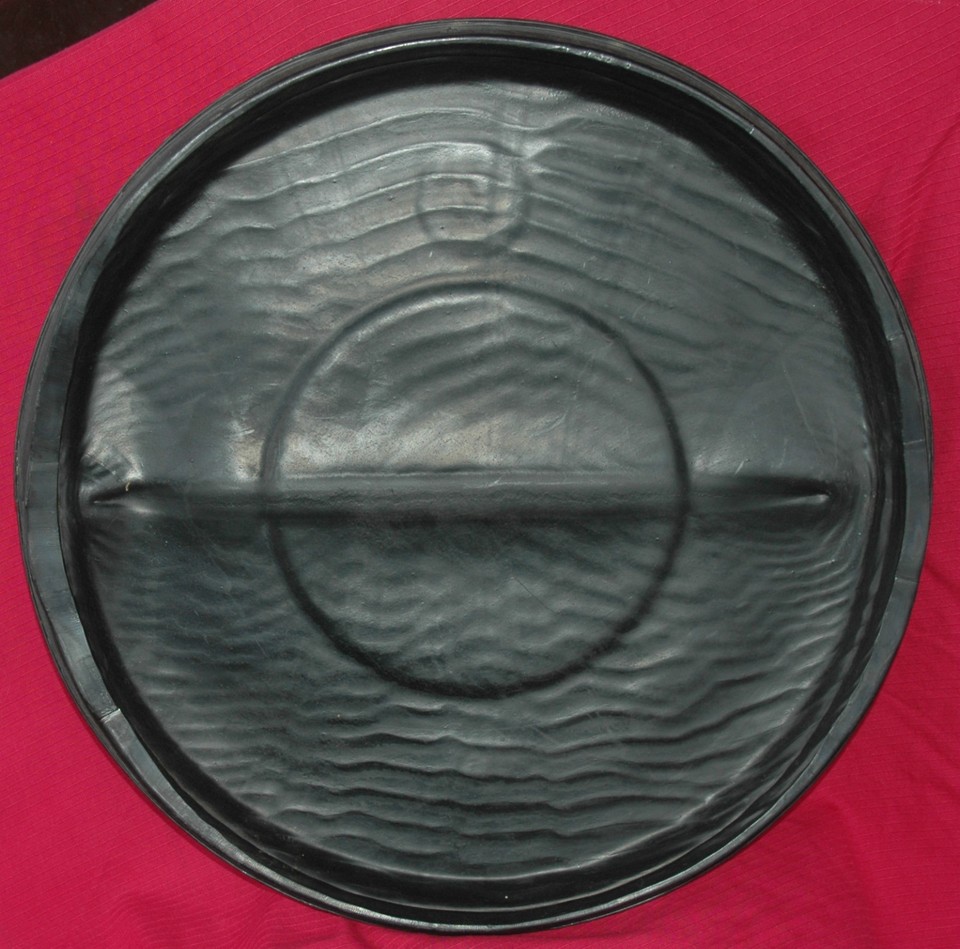 Indestructible Black HDPE Armored Combat Shield SCA LARP REN RAPIER ...