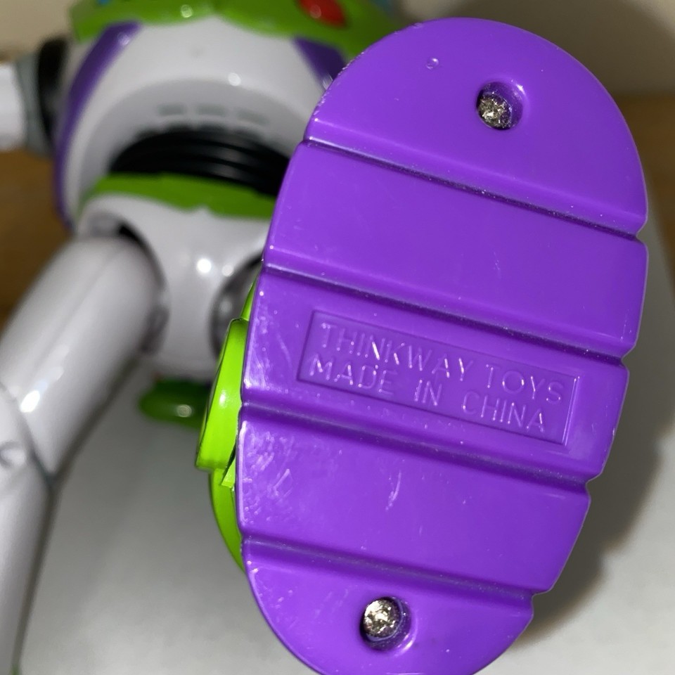 Disney Pixar Toy Story Buzz Lightyear Figure 12” Light & Sounds Work ...