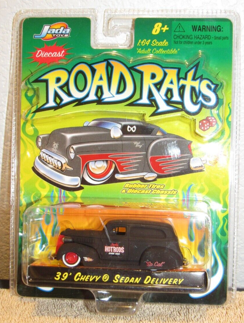 1939 Chevy Sedan Delivery Road Rats 1:64 Scale Diecast - 2002 JADA TOYS ...