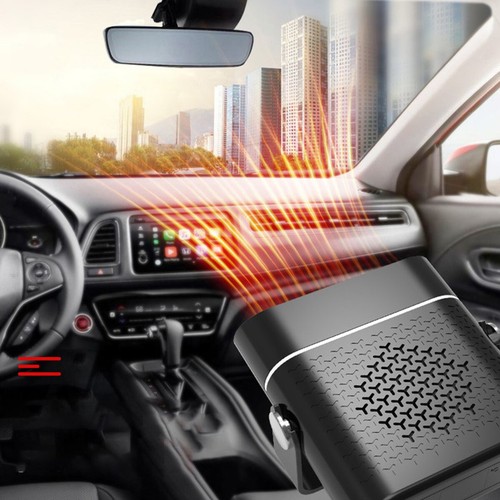 Car Heater Interior Defrost Defog 2 in 1 Hot Air Blower With 360 ...