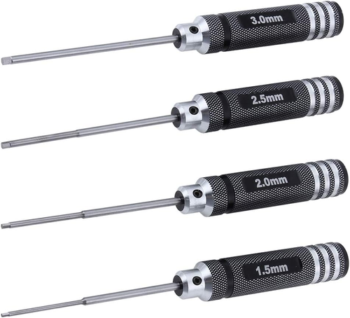 4Pcs Hex Screw Driver Set 1.5Mm 2.0Mm 2.5Mm 3.0Mm Allen Wrench Keys ...