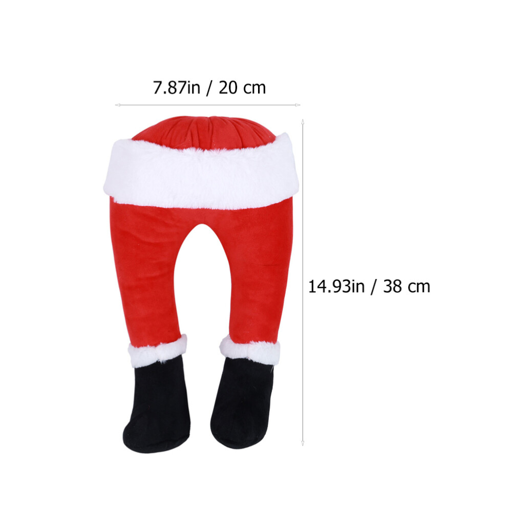 2 Pcs Santa Prosthetic Leg Photography Prop Decoration | eBay