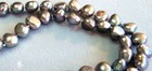 JCM JACMEL MAURITIUS 14K BLUEISH SILVER PEARL NECKLACE & BRACELET ...