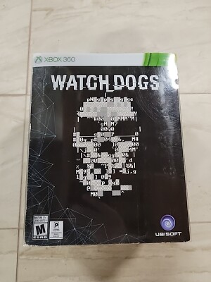 Watch Dogs Limited Edition [ Collector's Box Set ] (XBOX 360), Complete ...