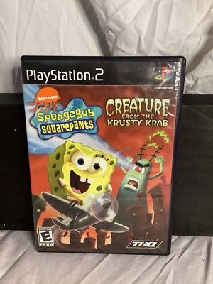 Spongebob Creature from the Krusty Krab - Sony PlayStation 2 ...