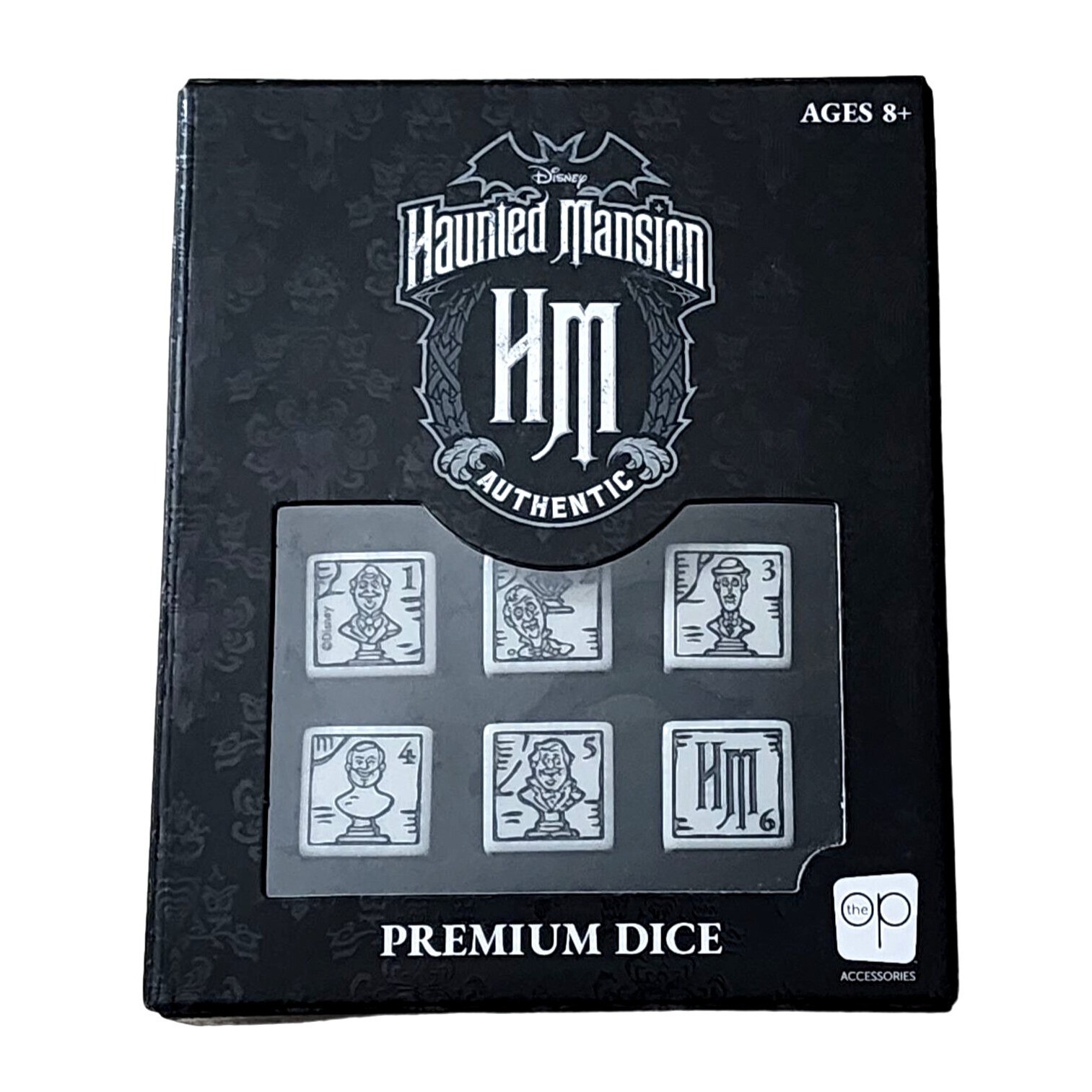Disney The Haunted Mansion Authentic Premium 6 Dice Set USAopoly NIB ...