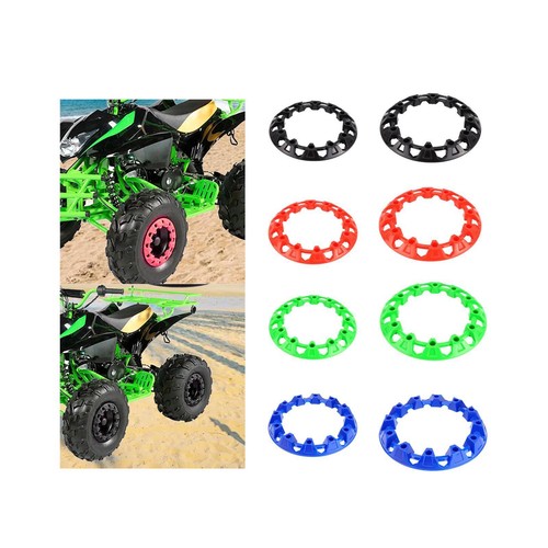 Generic ATV Wheel Rim Hub Protector Cover Tyre Rim Hub Guard for ATV ...