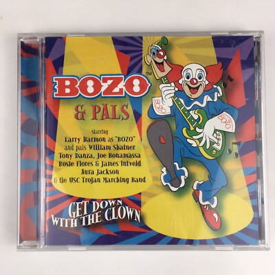 BOZO & Pals CD Get Down With The Clown Vintage TV Show Kids Music | eBay