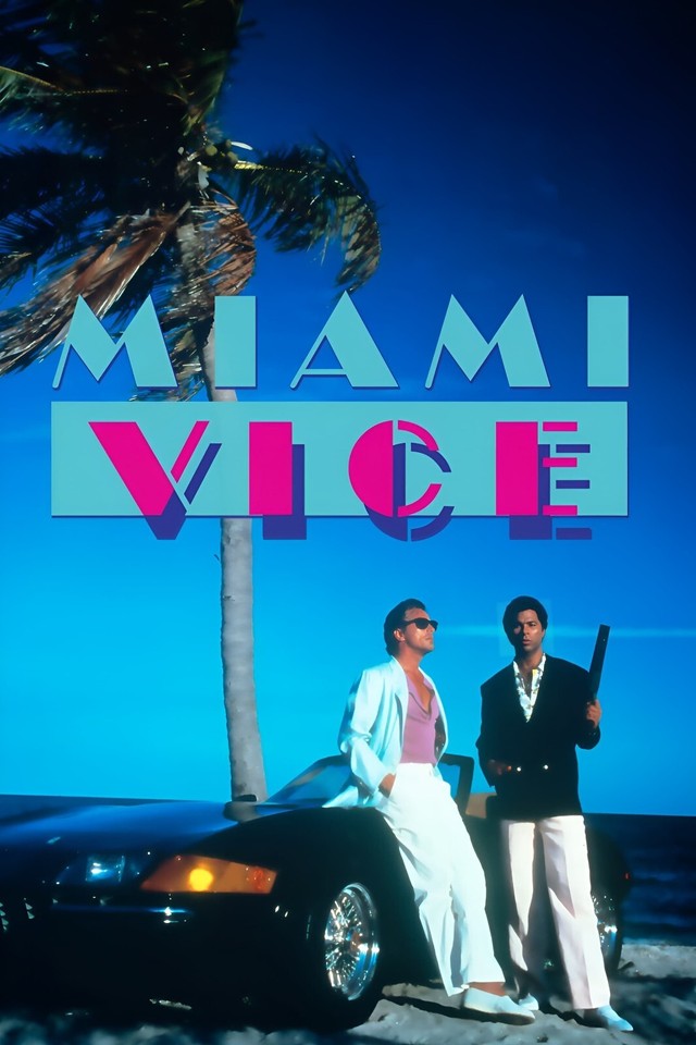 1984 Miami Vice Movie Poster Print 11X17 Crockett Tubbs Don Johnson ...