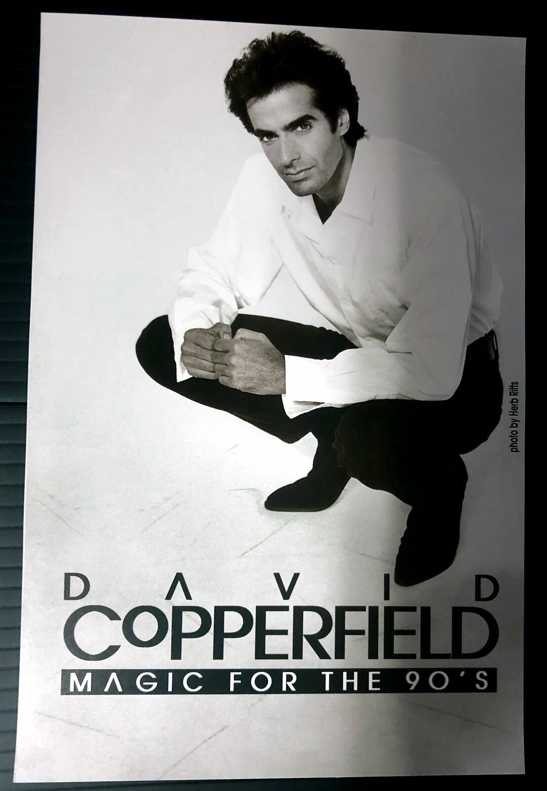 Original David Copperfield Magic For The 90's Flyer | eBay